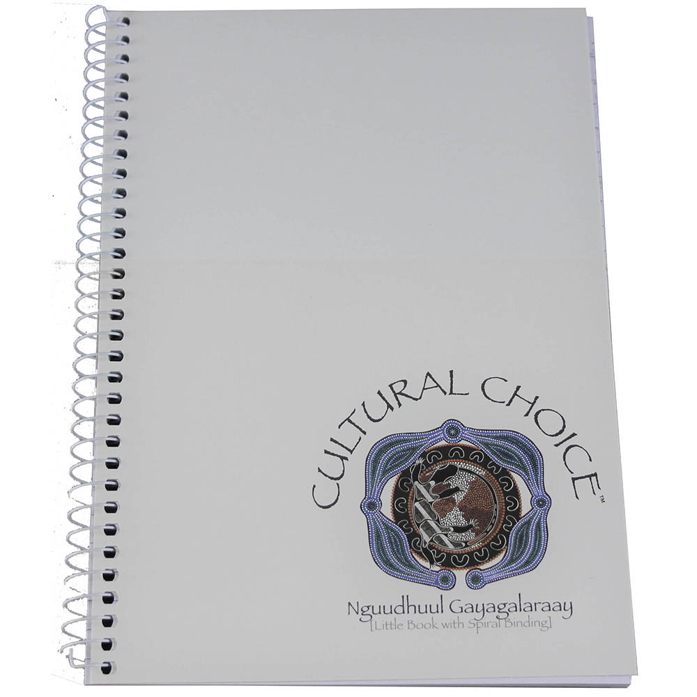 CULTURAL CHOICE RANGE A4 WHITE SPIRAL BOARD COVER NOTEBOOK 120PG cultural-choice-range-a4-white-spiral-board-cover-notebook-120pg